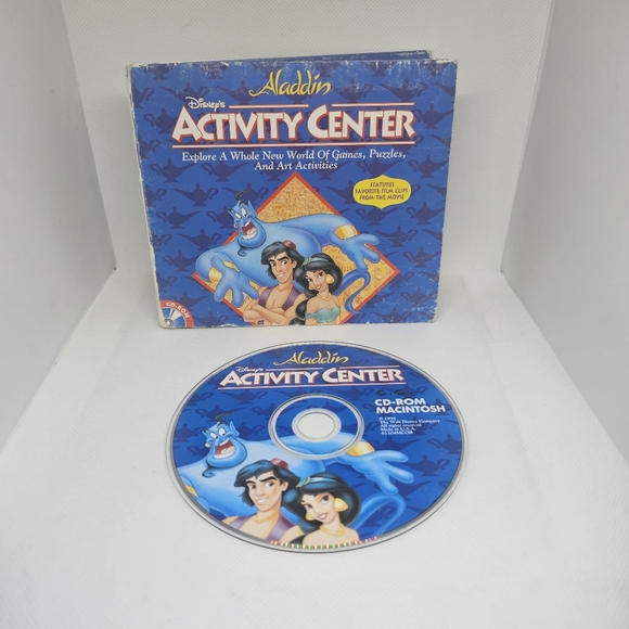 Video Games & Consoles | Disneys Aladdin Activity Center Pc Cdrom ...